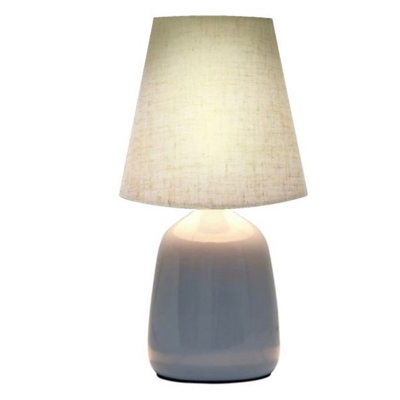Accents | 95 Tall Traditional Ceramic Thimble Base Bedside Table Desk ...